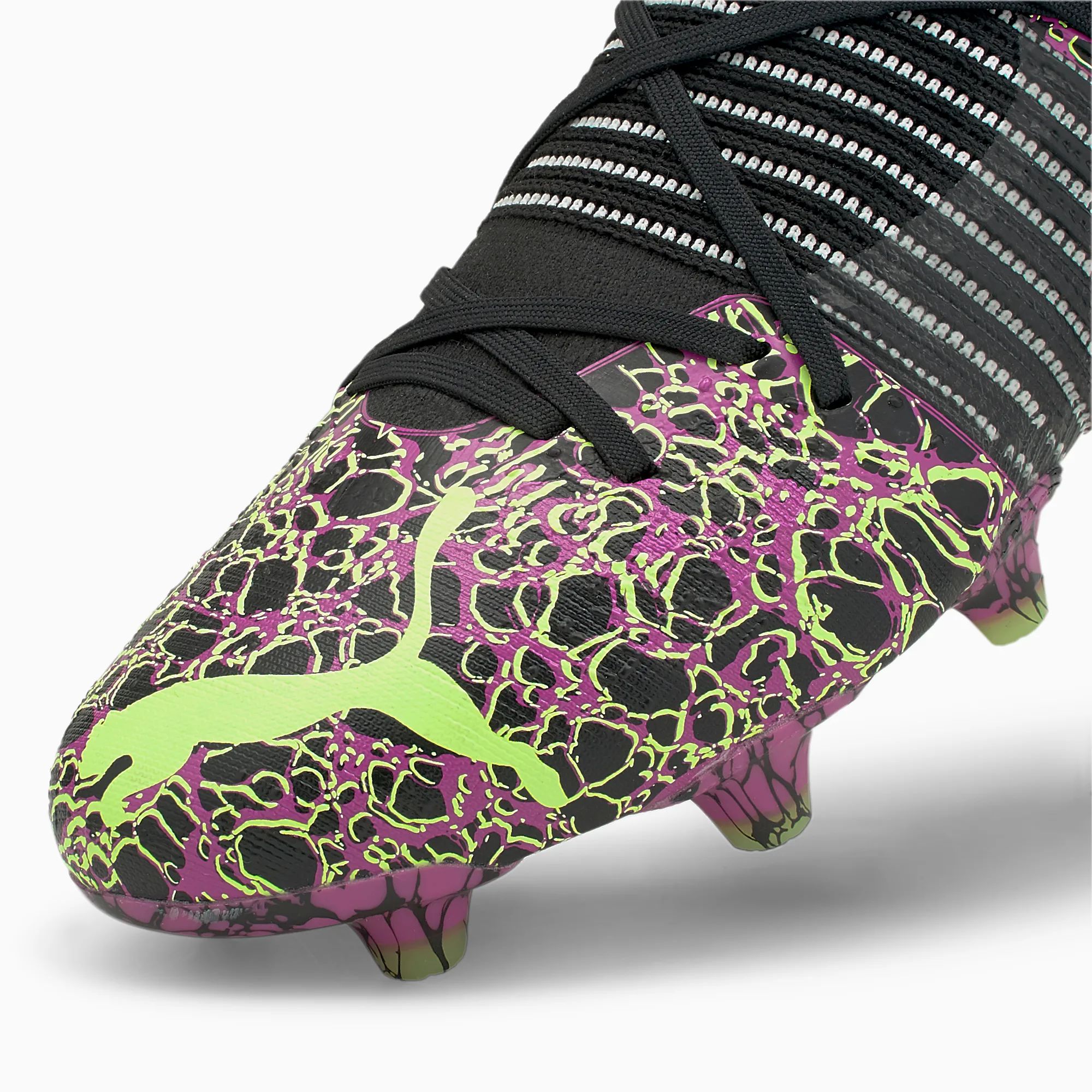 Puma Future Z 1.2 Origin FG/AG - Ultra Magenta / Puma Black / Green ...