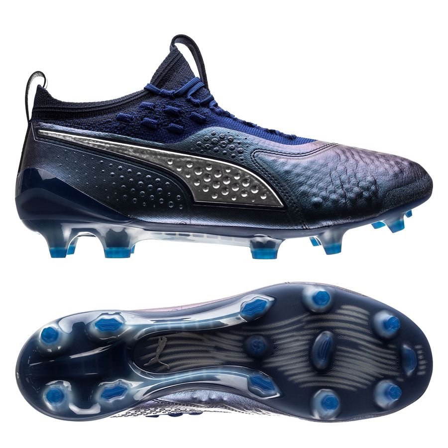 Puma One 1 Lth FG/AG Stun Pack - Sodalite Blue / Puma Silver / Peacoat ...