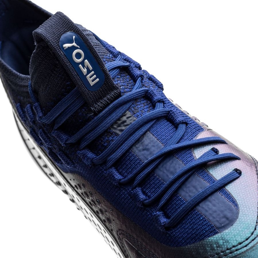 Puma One 1 Lth FG/AG Stun Pack - Sodalite Blue / Puma Silver / Peacoat
