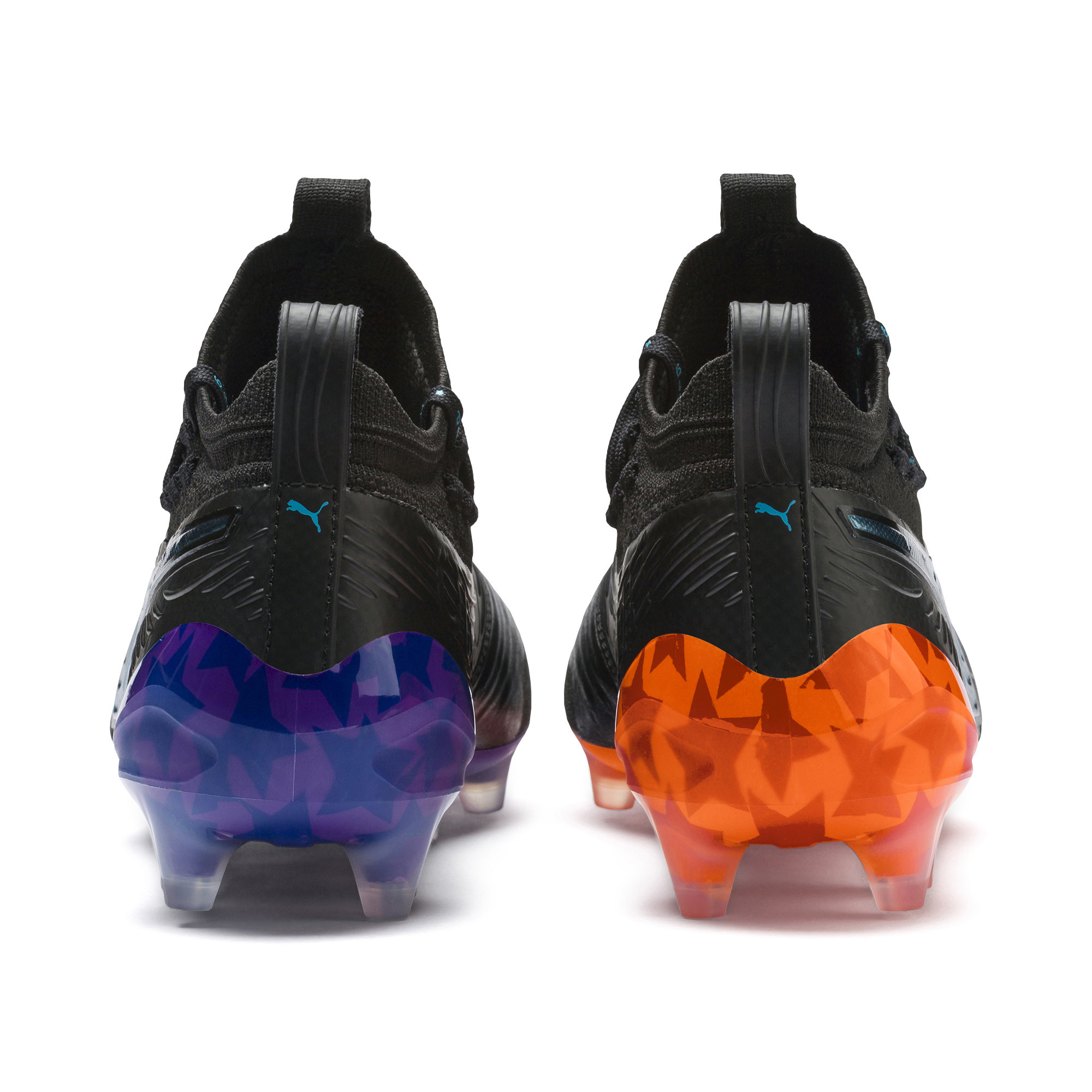 Puma One 19.1 FG/AG MVP - Black / Cari Sea / Purple / Orange - Football ...
