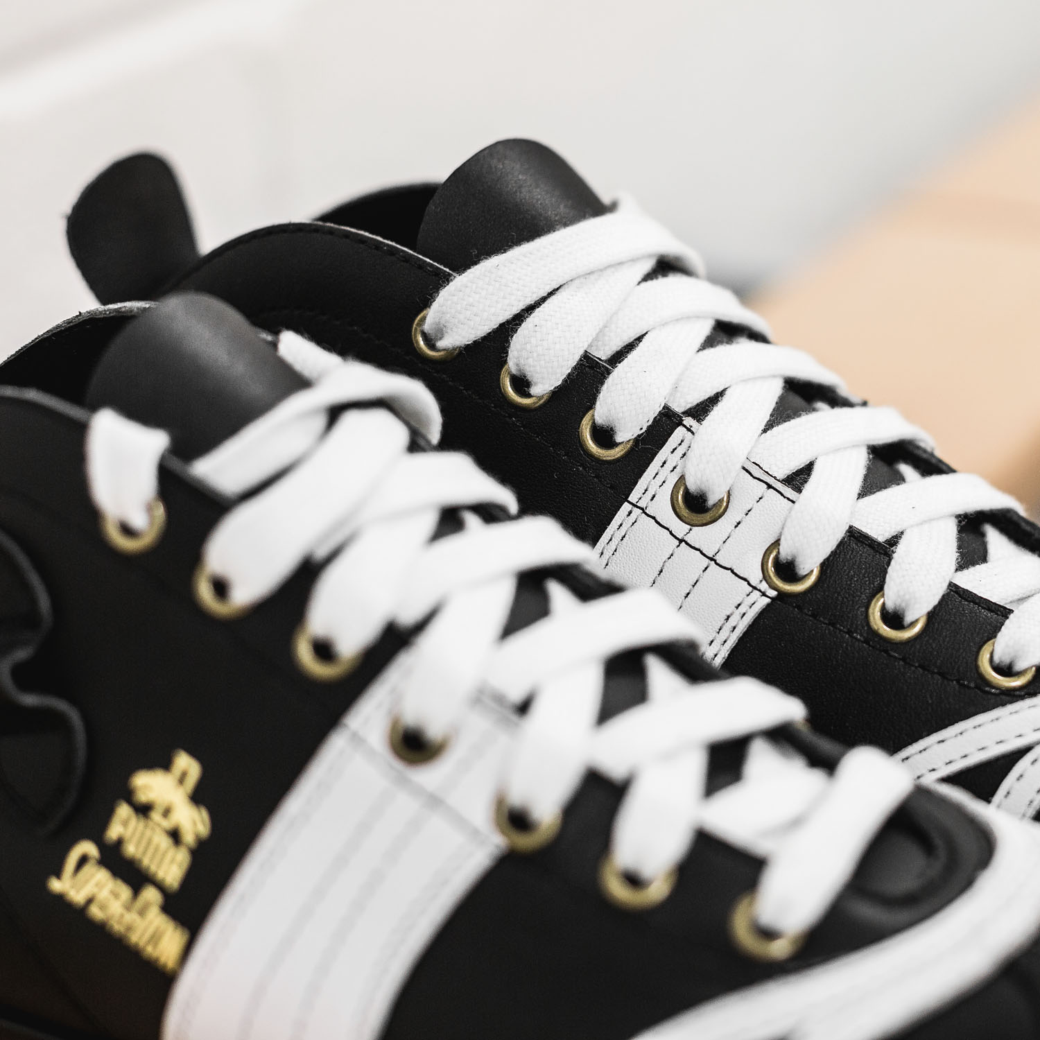 Puma Super Atom Limited Edition - Black / Puma White / Chocolate Brown ...