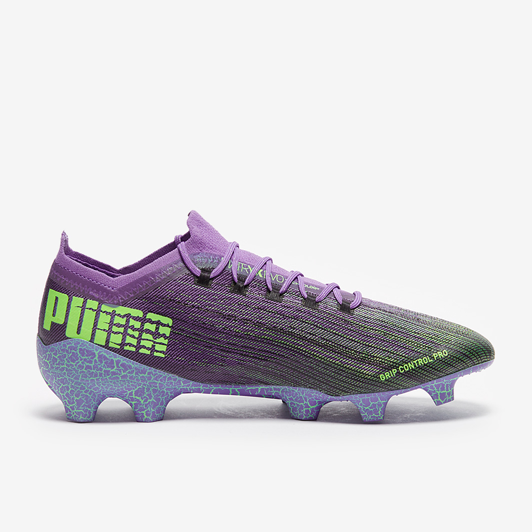 Puma Ultra 1.1 FEAR FG/AG - Luminous Purple / Elektro Green / Black