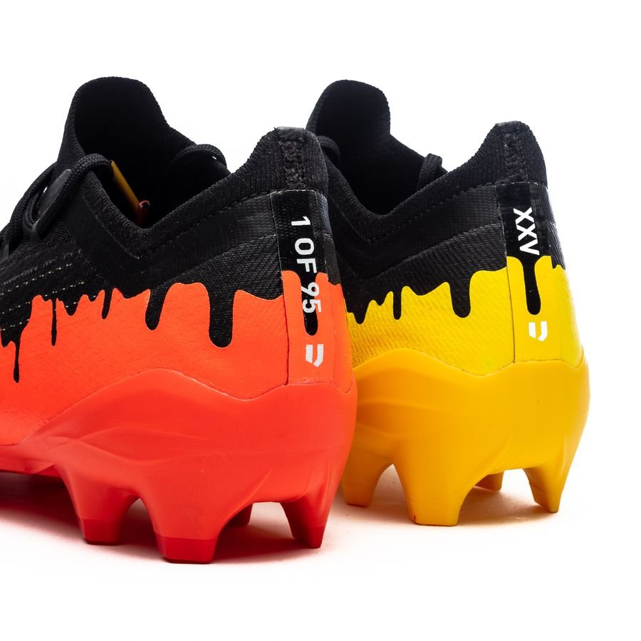 Puma X Unisport Ultra 1.1 FG/AG The Drip - Black / Red / Yellow ...