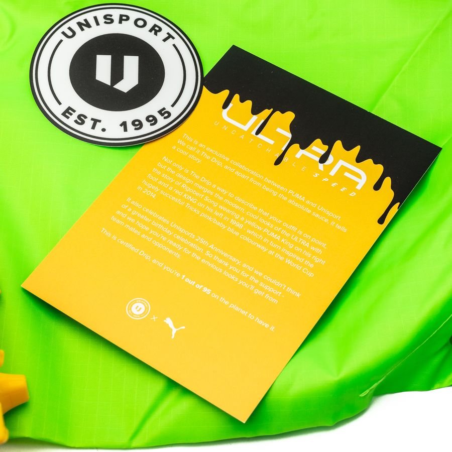 Puma X Unisport Ultra 1.1 FG/AG The Drip - Black / Red / Yellow ...