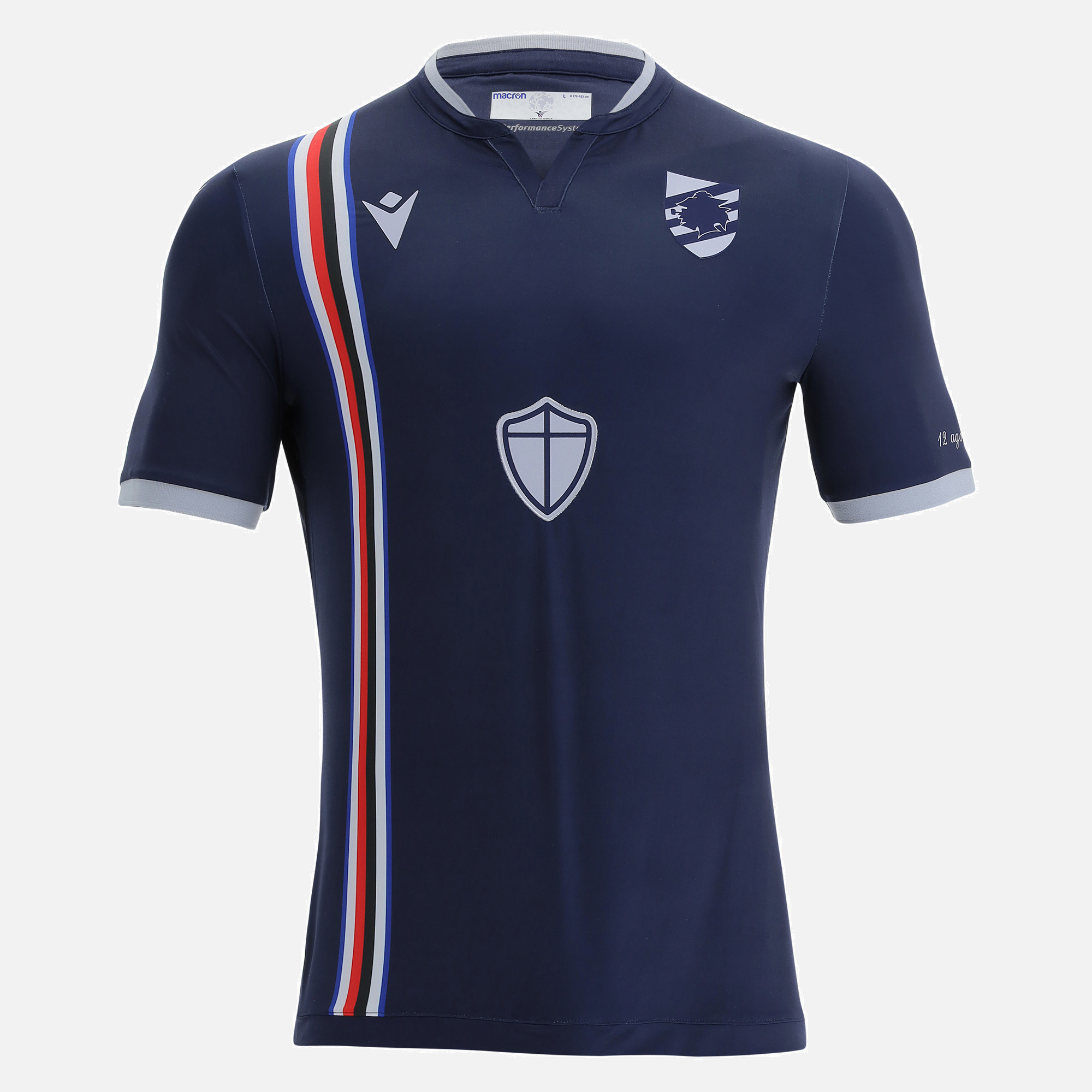 Sampdoria 2021-22 Macron "Samp for People" Shirt - Football Shirt ...