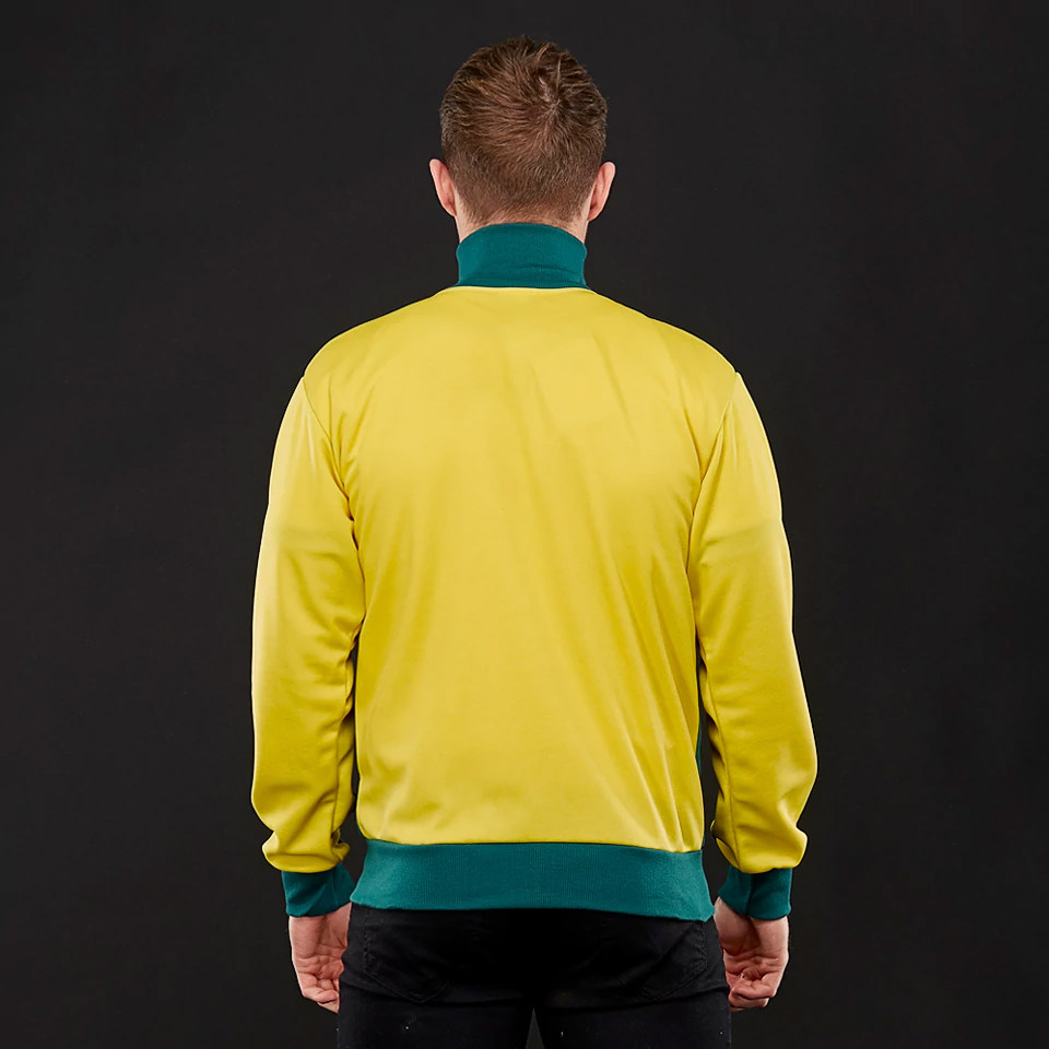 Score Draw Brasil 1986 World Cup Finals Retro Track Jacket - Yellow ...