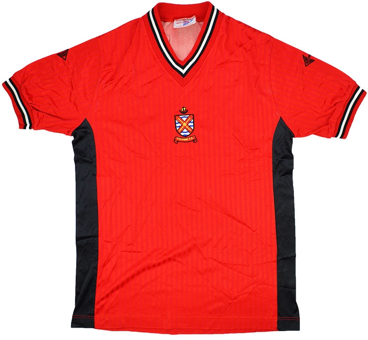 Scoreline 1987-89 Fulham Match Issue Away Shirt - Football Shirt ...