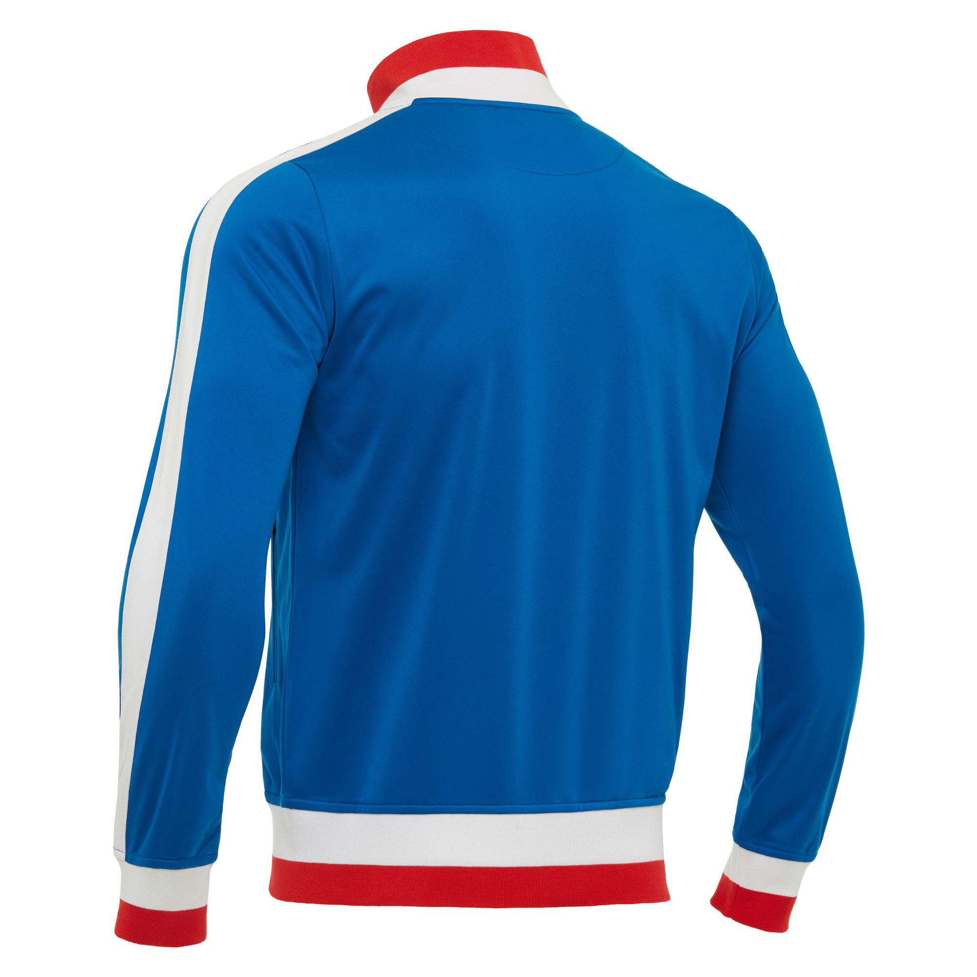 Stoke City 2017/18 Macron Anthem Jacket - Blue / White / Red - Football ...