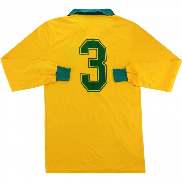 Topper 1991 Brazil Match Worn Home Shirt - Football Shirt Culture ...