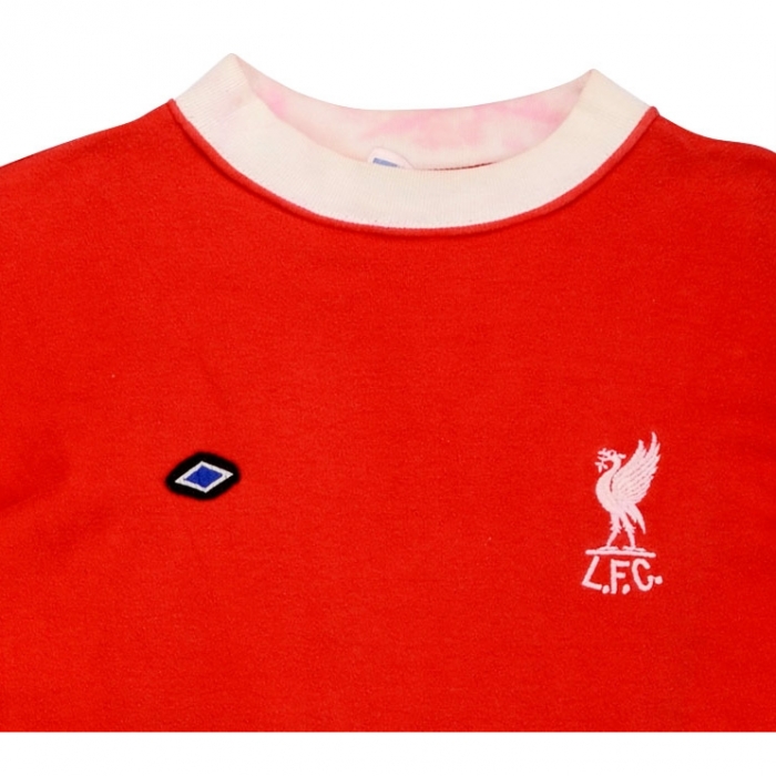 Umbro 1973-74 Liverpool Match Worn Home Shirt - Football Shirt Culture ...
