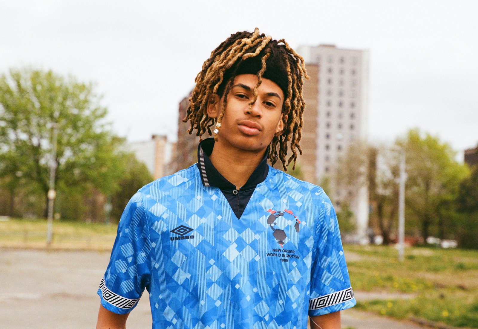 Umbro New Order Jersey Away - Blue / Dark Navy - Football Shirt Culture ...