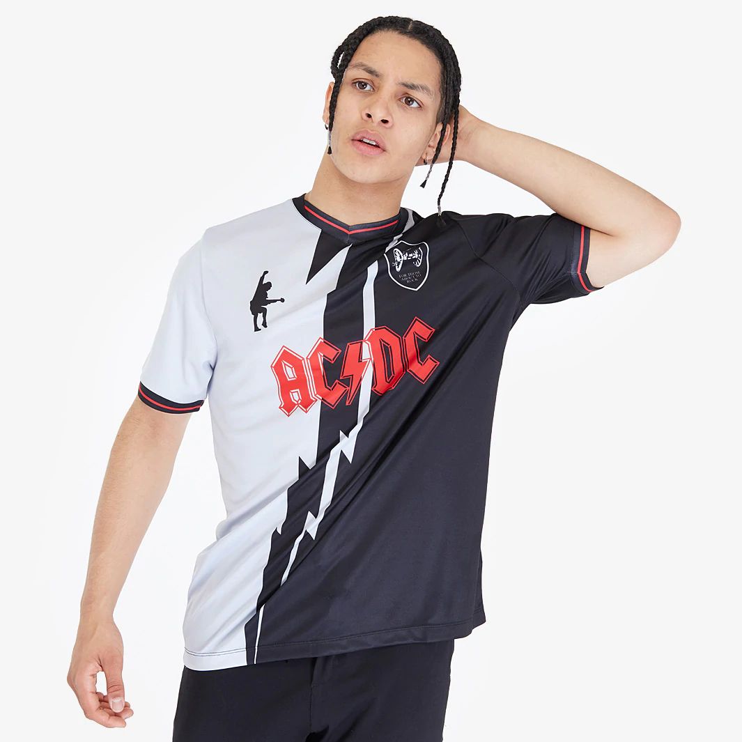 Rock FC ACDC - For Those About To Rock - Black / Charcoal - Football ...