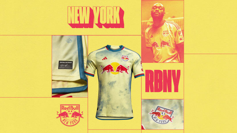 RBNY x Daniel Patrick 2023 Adidas Away Jersey