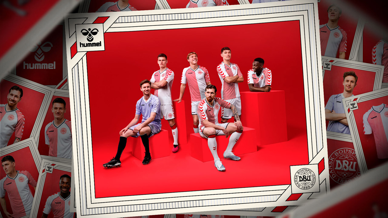 Denmark 1986 Hummel Reissue Away Shirt Video - Football Shirt Culture ...