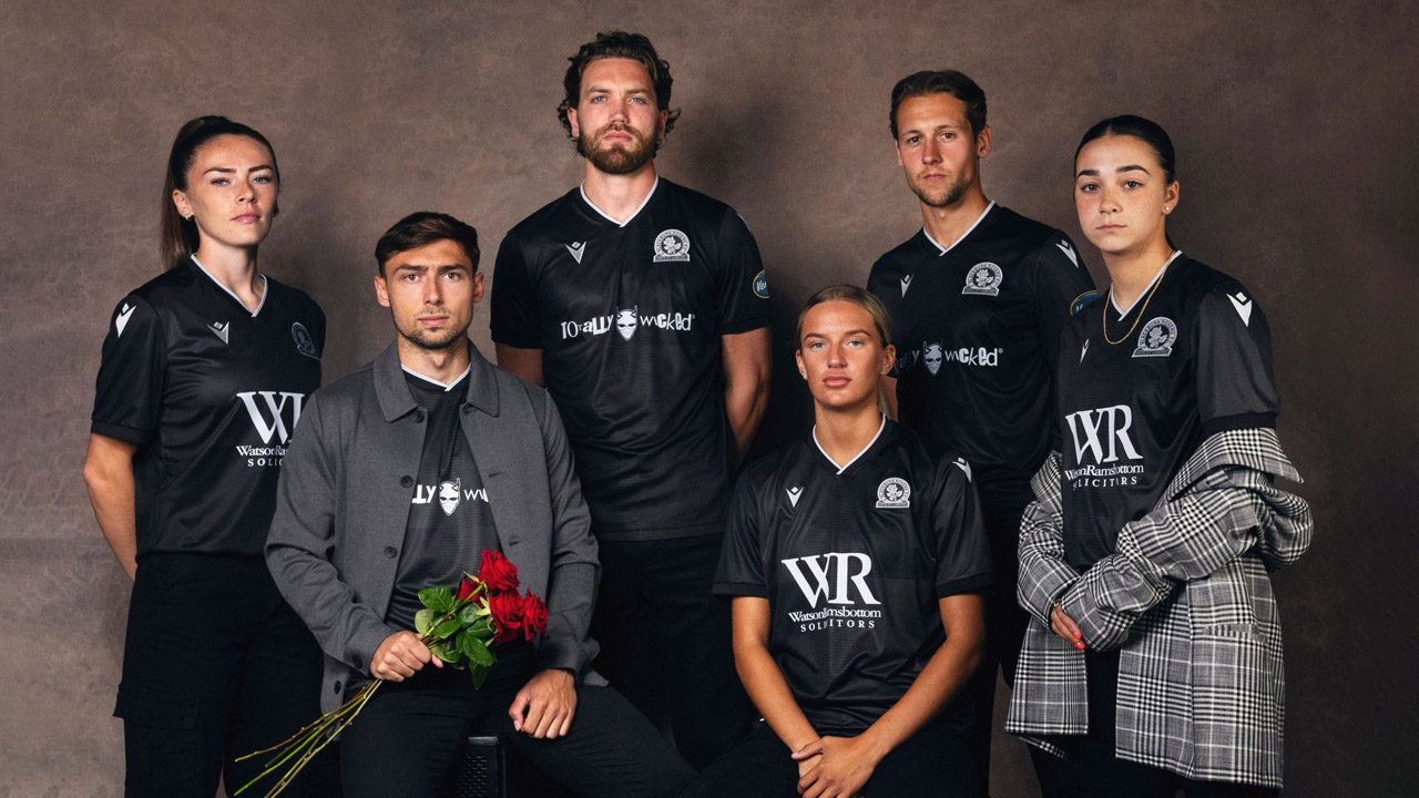 Blackburn Rovers 23/24 Away Shirt Video - Football Shirt Culture ...