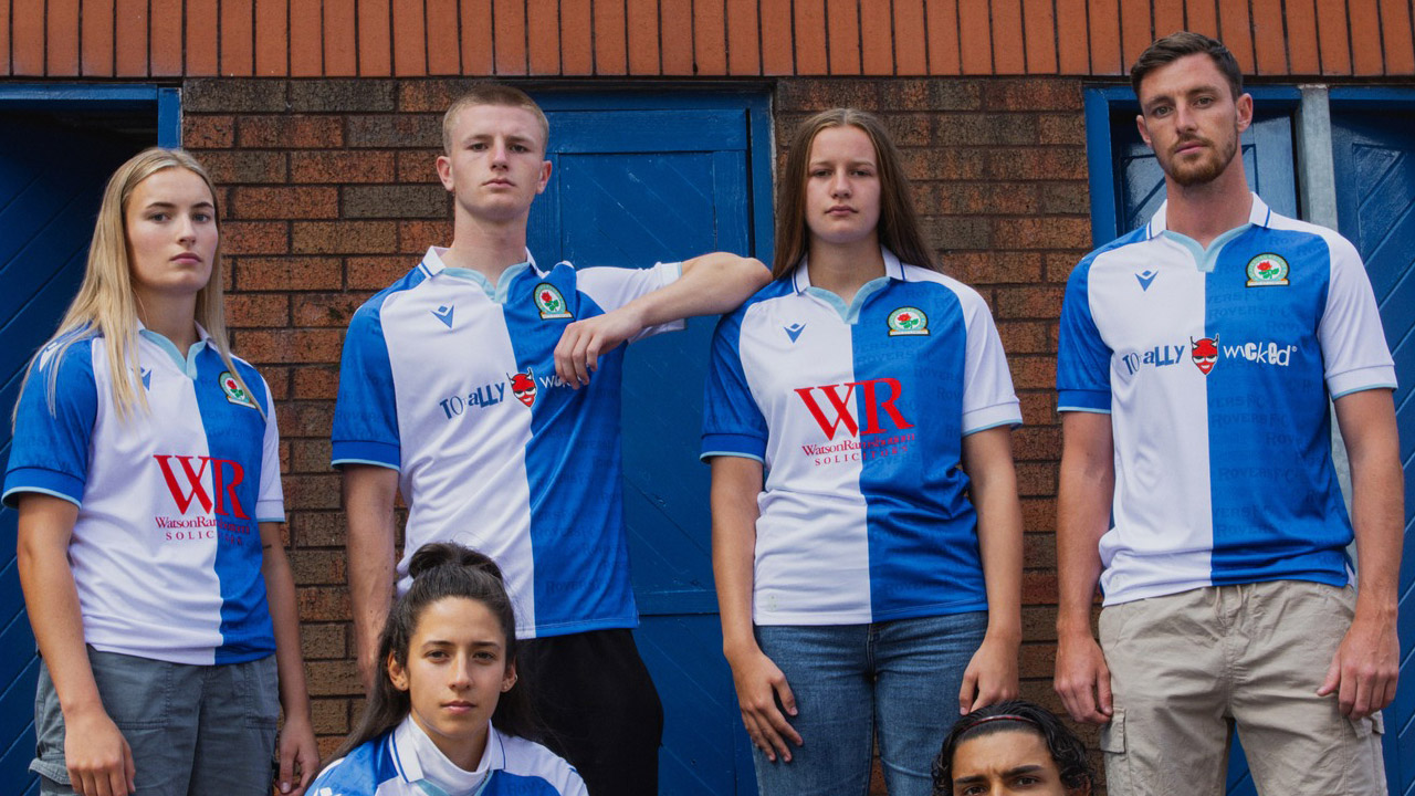 Blackburn Rovers 23/24 Home Shirt Video - Football Shirt Culture ...