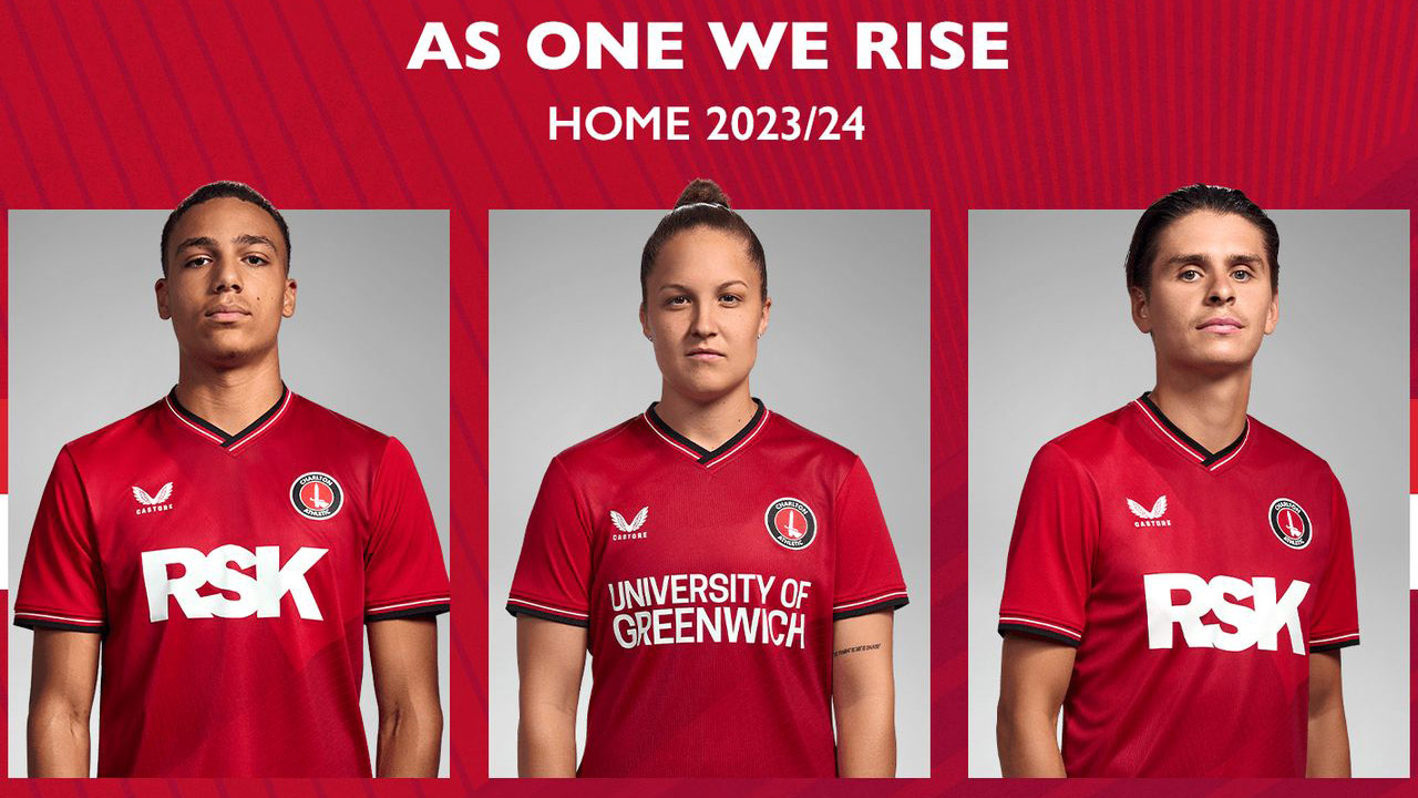 Charlton Athletic 23/24 Home Shirt Video - Football Shirt Culture ...