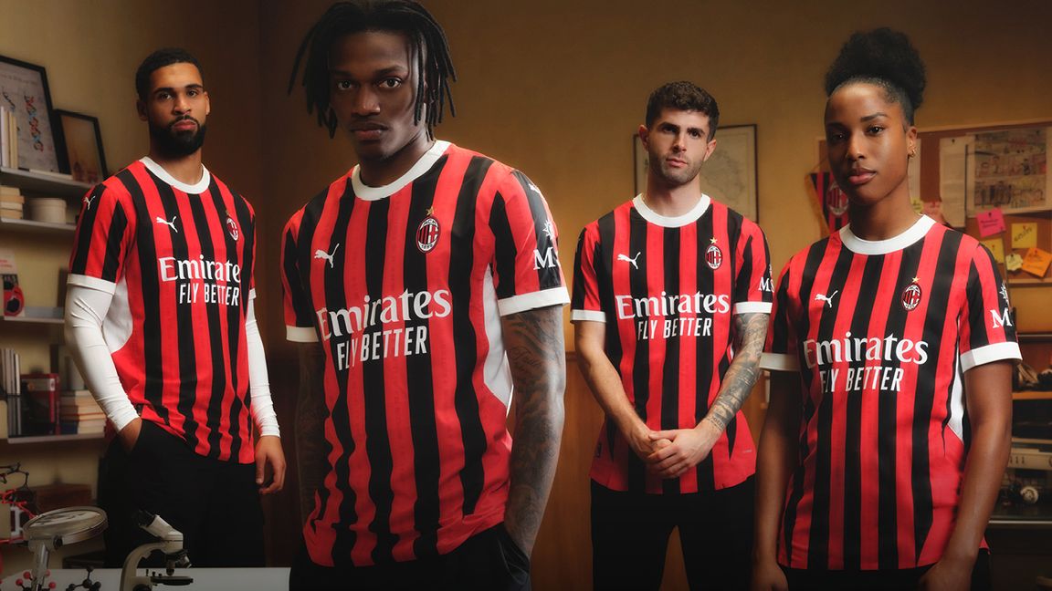 AC Milan 24/25 Home Shirt Advert