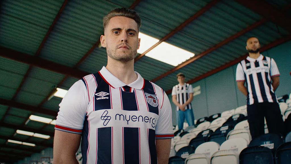 Grimsby Town 24/25 Home Shirt Advert - Football Shirt Culture - Latest ...